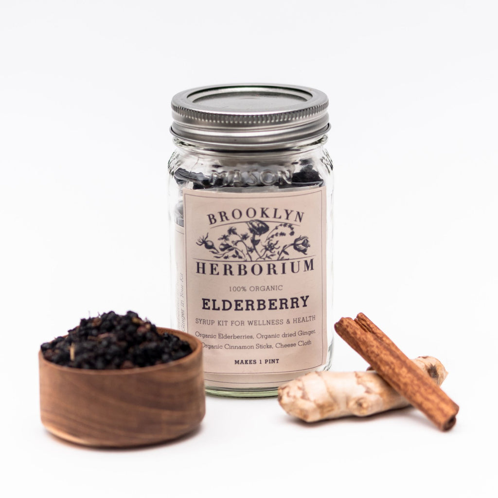 Elderberry Anti-Viral Syrup Kit – Brooklyn Herborium
